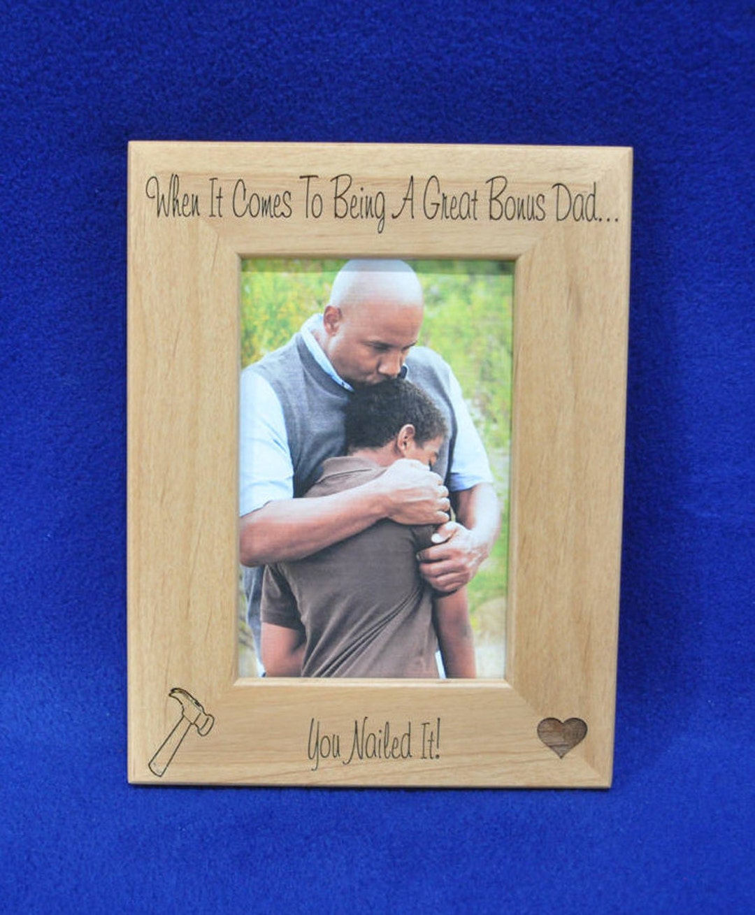 Personalized Frames Step Dad Gift Fathers Day Gift Great - Etsy
