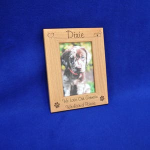 Pet Frame Dog Frames Cat Frames Custom Pet Frames Dog Breed Gifts ...