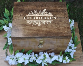 Rustic Wedding Box - Etsy