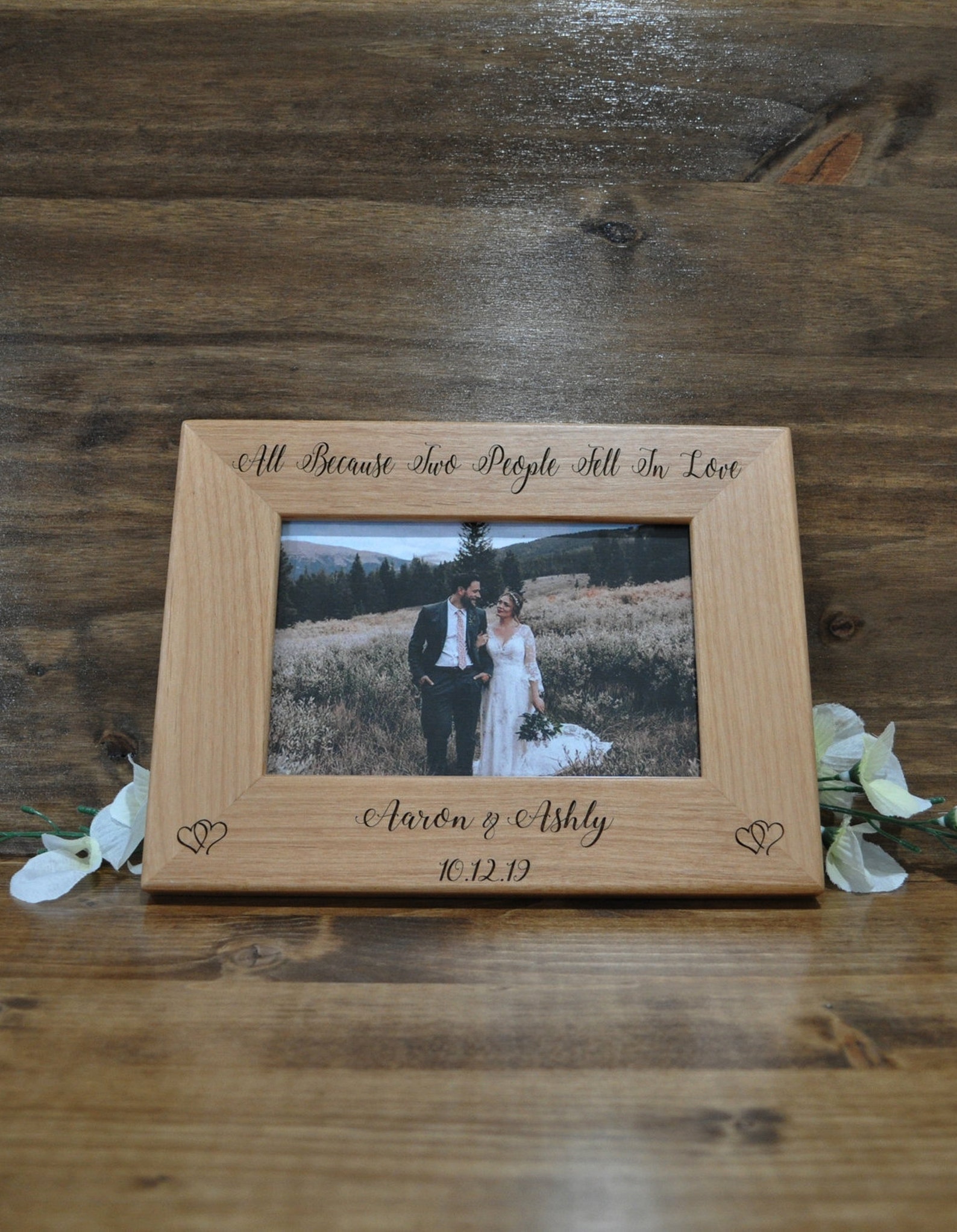 Gift For Couple Bride And Groom Frame Wedding Gift For | Etsy