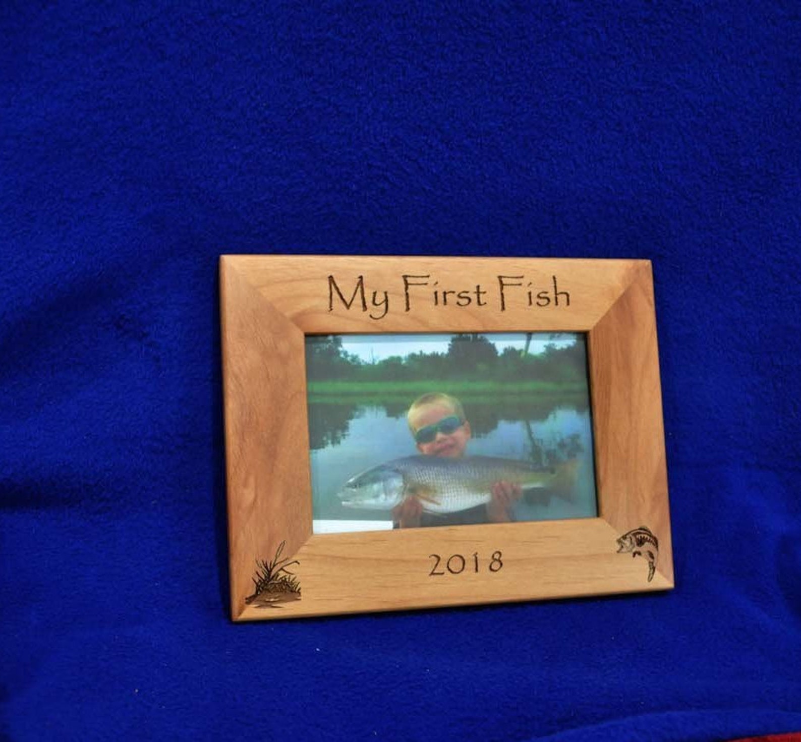 First Fish First Fish Frame Fishing Frames Custom Frames - Etsy