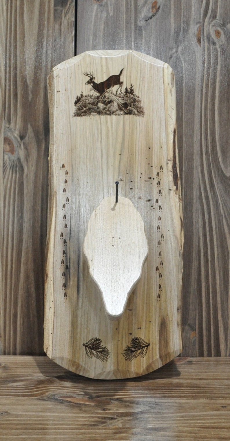 Deer Hunting European Mount Plaque Hunting Deer Skull | Etsy