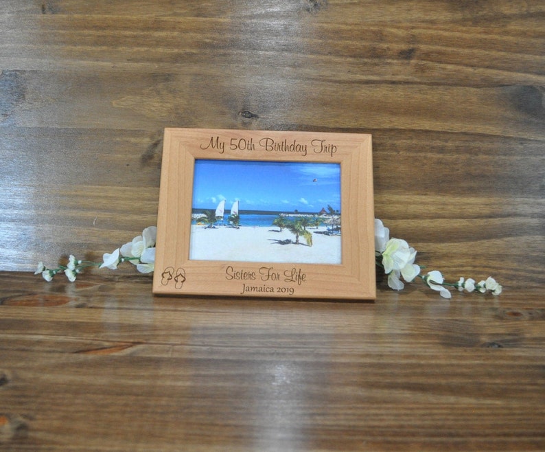 Birthday Frames Design Your Own Frame Tropical Frames | Etsy