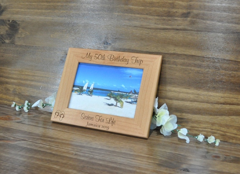 Birthday Frames Design Your Own Frame Tropical Frames | Etsy