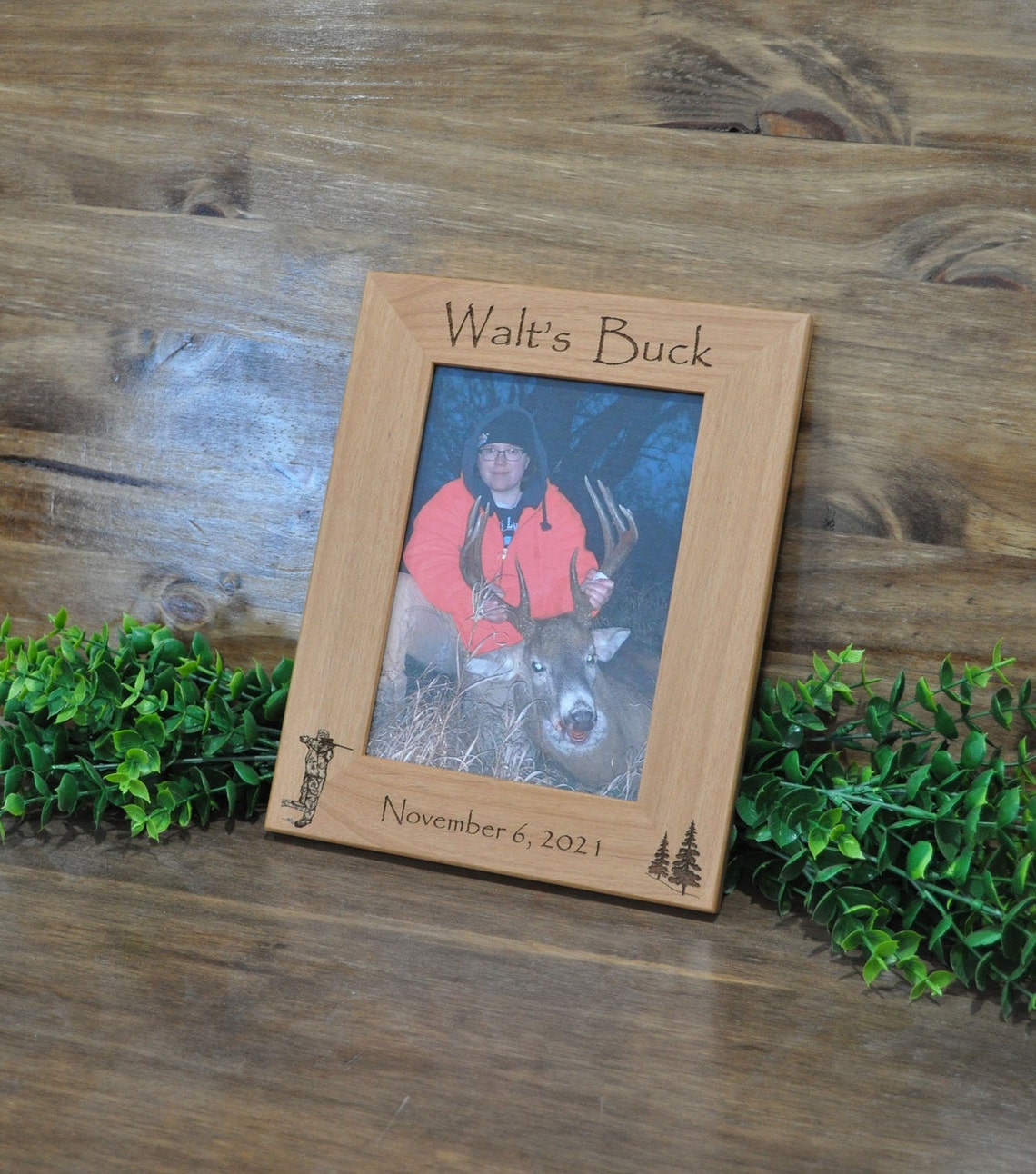 Deer Hunting Frame First Buck Personalized Buck Frame Deer | Etsy