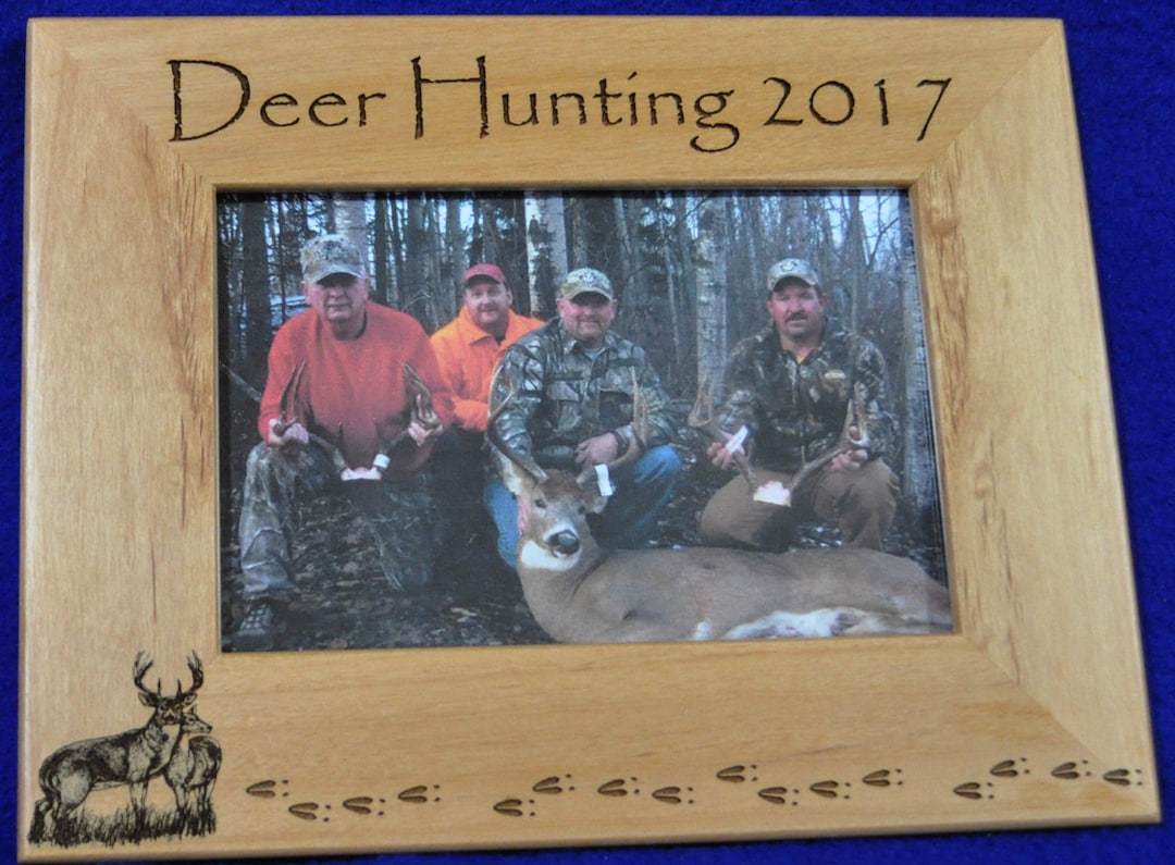 Deer Hunting Frames, Gift for Dad, Husband Gifts, Whitetail Deer Frame ...