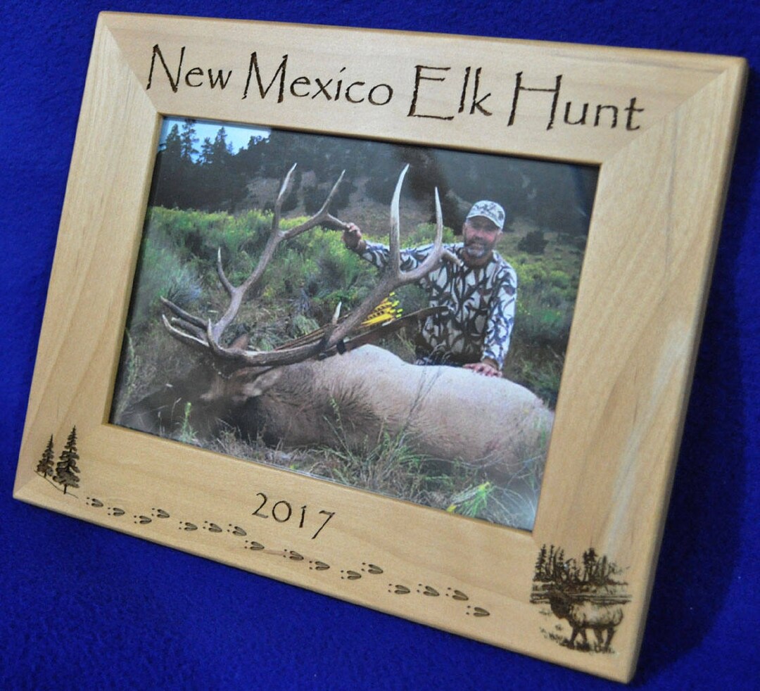 Elk Hunting. Hunting Frame. Hunting Gift. Gift for Hunter. Hunting ...