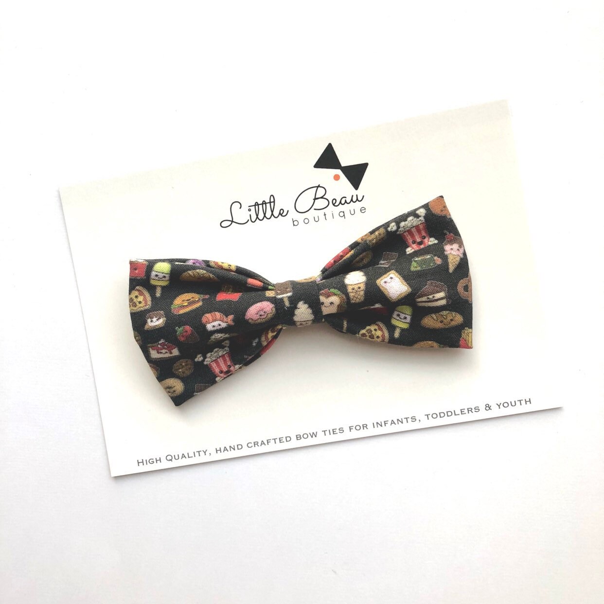 Kawaii Junk Food Doodle Bow Tie| Adjustable Bow Tie, Boys Bow Tie ...