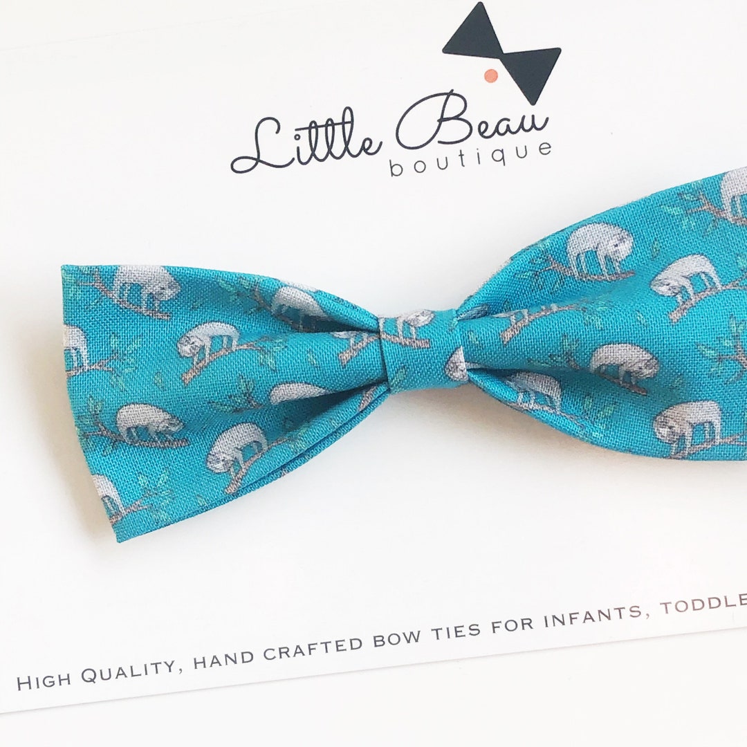 Sloth Bow Ties Animal Bow Ties Boys Bow Ties Toddler Bow - Etsy UK