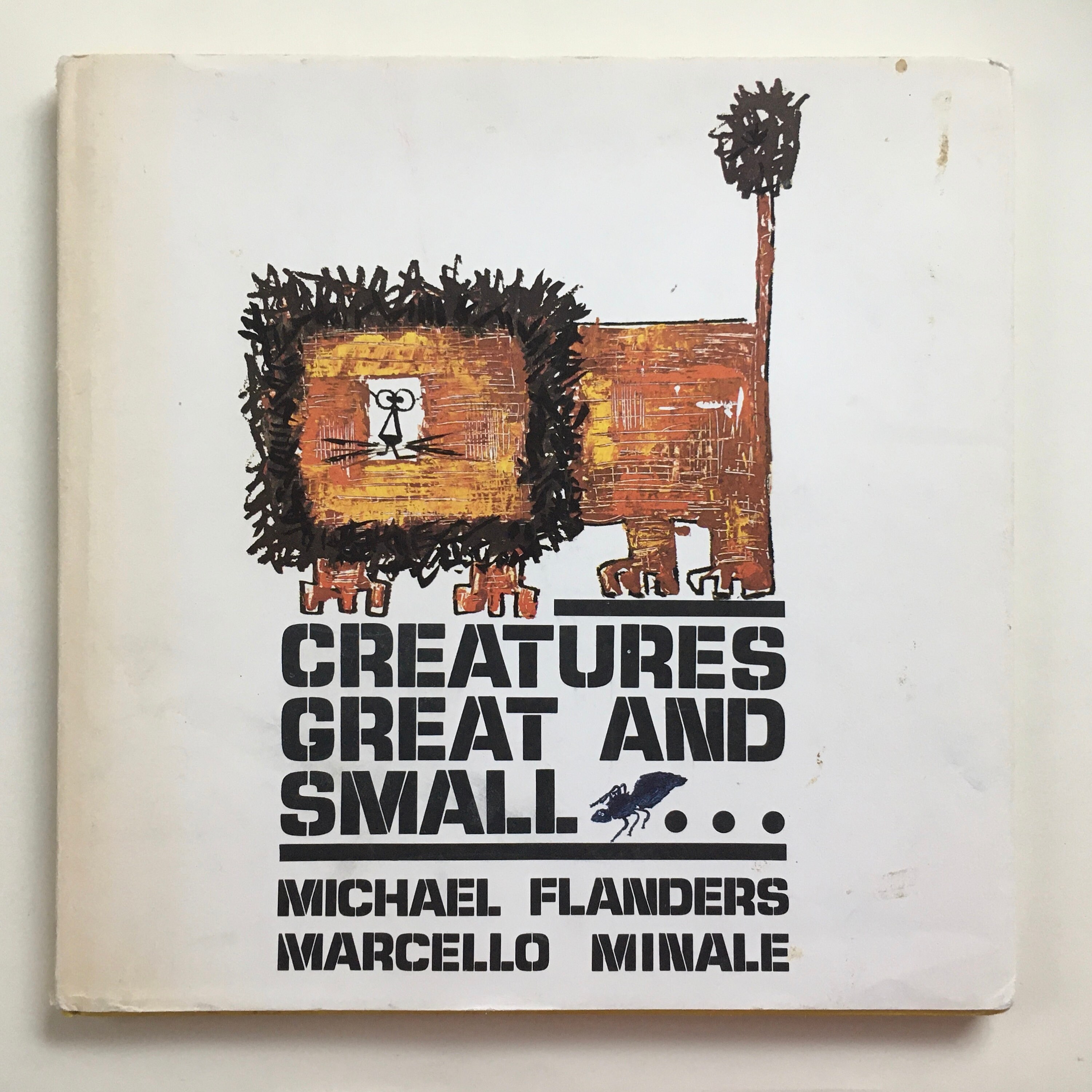 Mid Century Childrens Book Creatures Great and Small ilustrado por ...