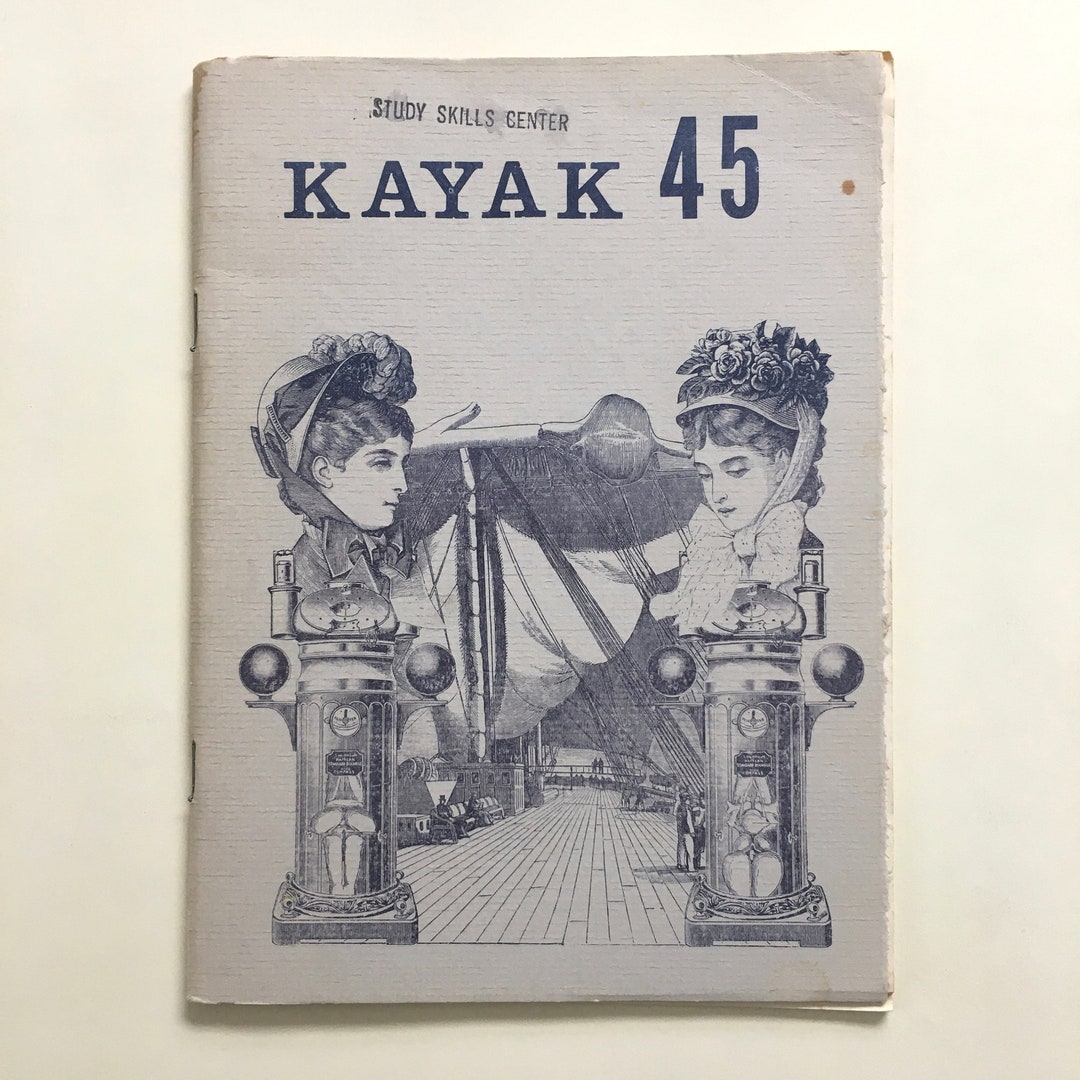Kayak 45 Poetry Quarterly Surreal Collage Art by Philip Kuznicki and ...