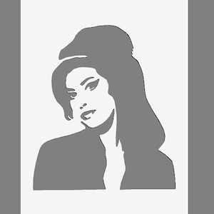Pop Icon Music Icon Stencils Craft Art DIY Templates Painting Decor - Etsy