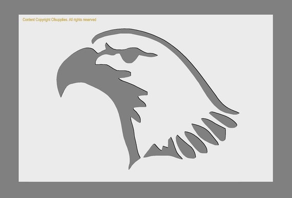 Eagle Airbrush Stencil
