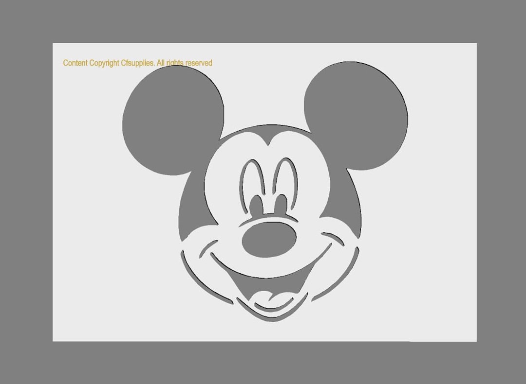 Cartoon Theme Polyester Stencils in A3/A4/A5 Sheet Sizes 190 Micron ...