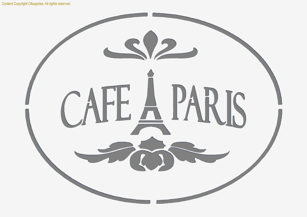 Vintage French Stencil Shabby Chic Paint Stencil for Walls - Etsy UK