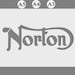 Norton Motorcycle Logo Stencil: Reusable Mylar, DIY Decor - Etsy