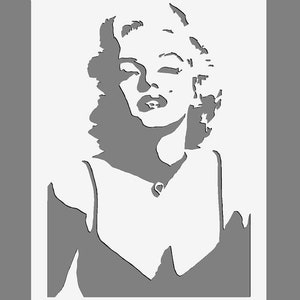 Pop Icon Stencils in A3/A4/A5 Sheet Sizes Thicker 190 Micron ...