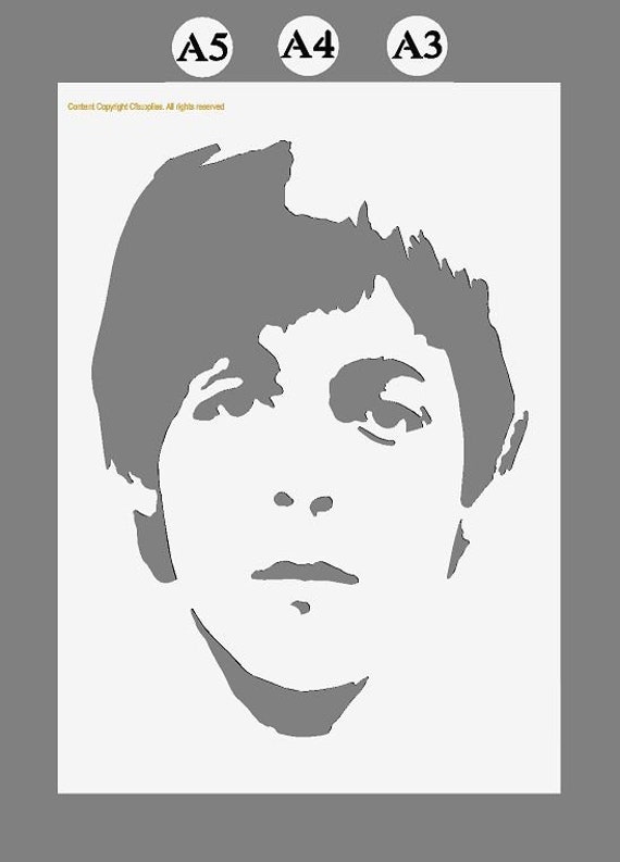 Letter Stencils The Beatles