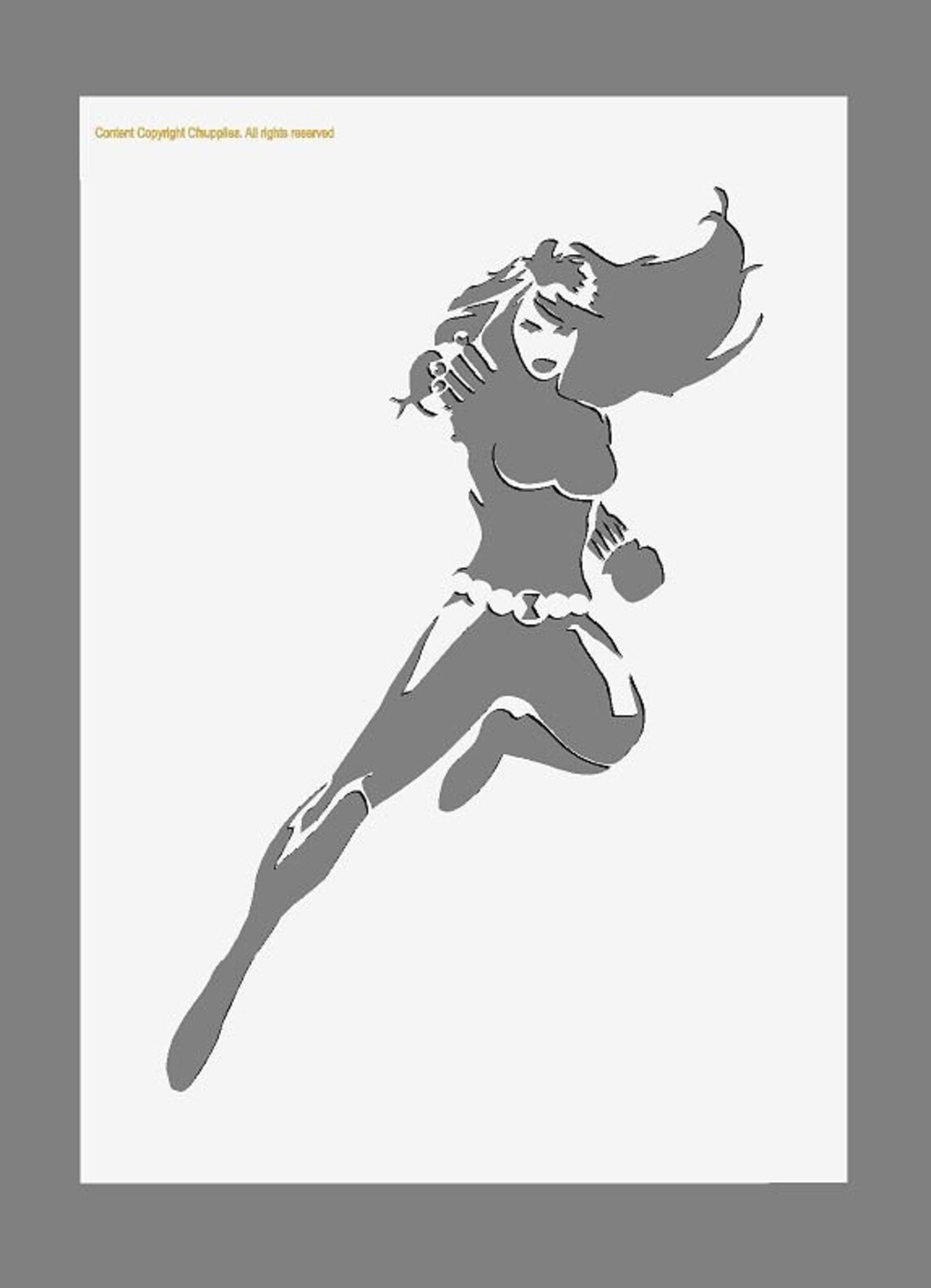 Superherotheme Polyester Stencils in A3/A4/A5 Sheet Sizes 190 - Etsy UK