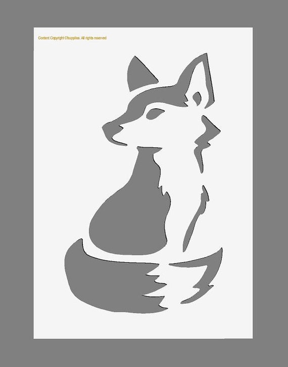 Fox Racing Schablone