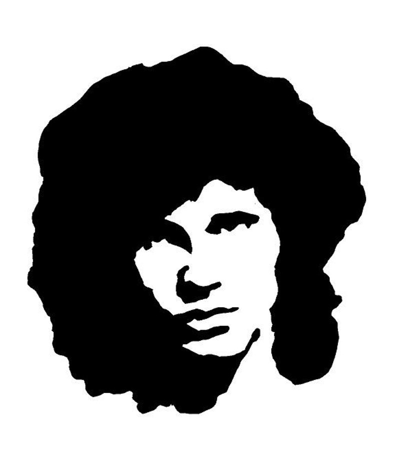 Jim Morrison Stencils in A3/A4/A5 Sheet Sizes Thicker 190 - Etsy UK