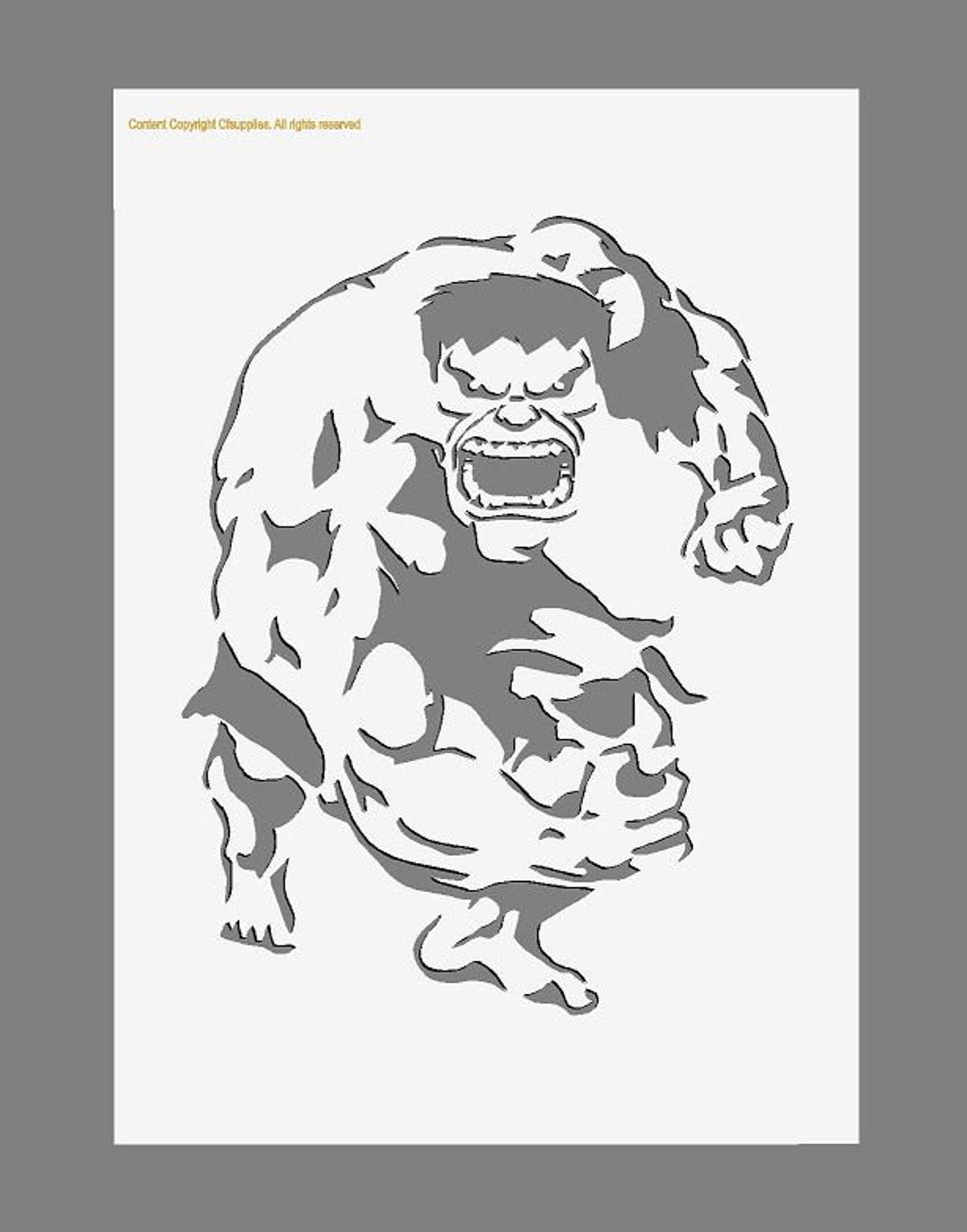 Superherotheme Polyester Stencils in A3/A4/A5 Sheet Sizes 190 Micron ...