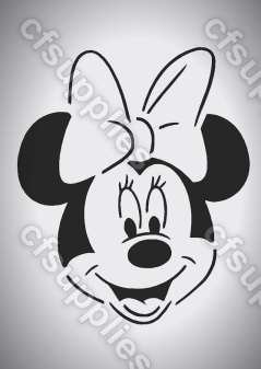 Cartoon Character Stencil: 190 Micron Polyester, Painting, Airbrush ...