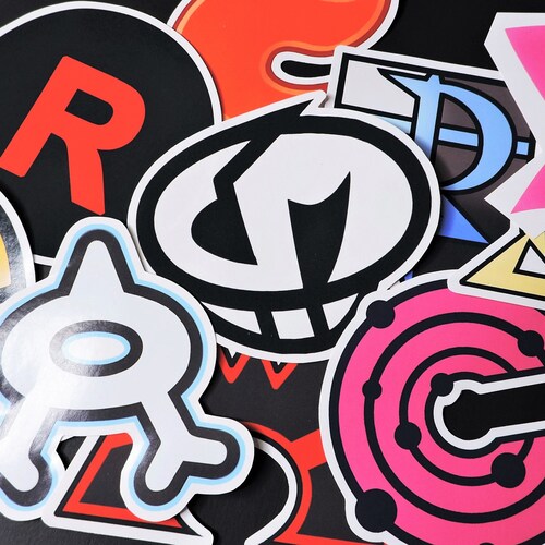 Evil Teams Sticker Pack - Etsy