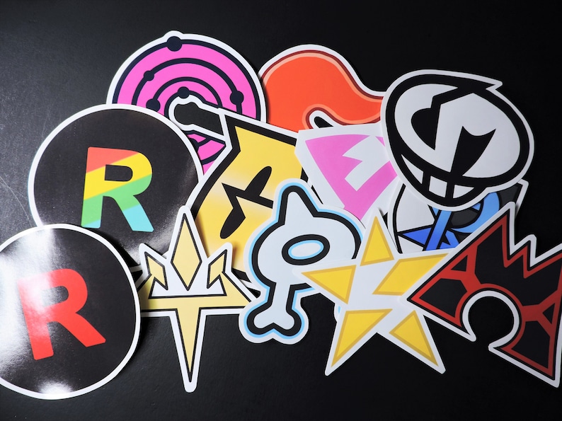 Evil Teams Sticker Pack - Etsy