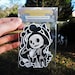 Skeleton Crossing Sticker Pack - Etsy