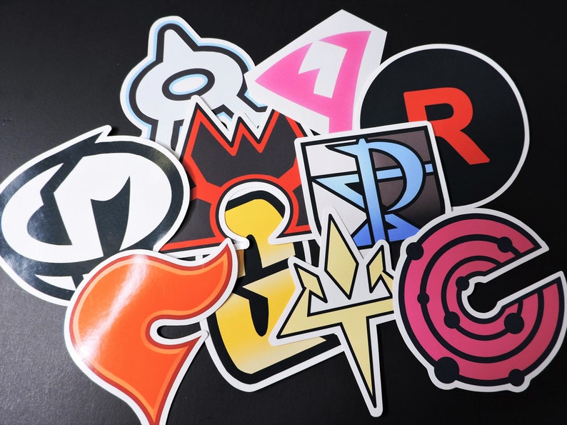 Evil Teams Sticker Pack - Etsy
