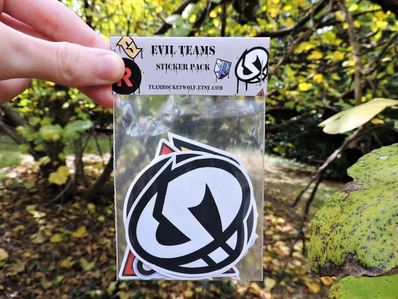 Evil Teams Sticker Pack - Etsy
