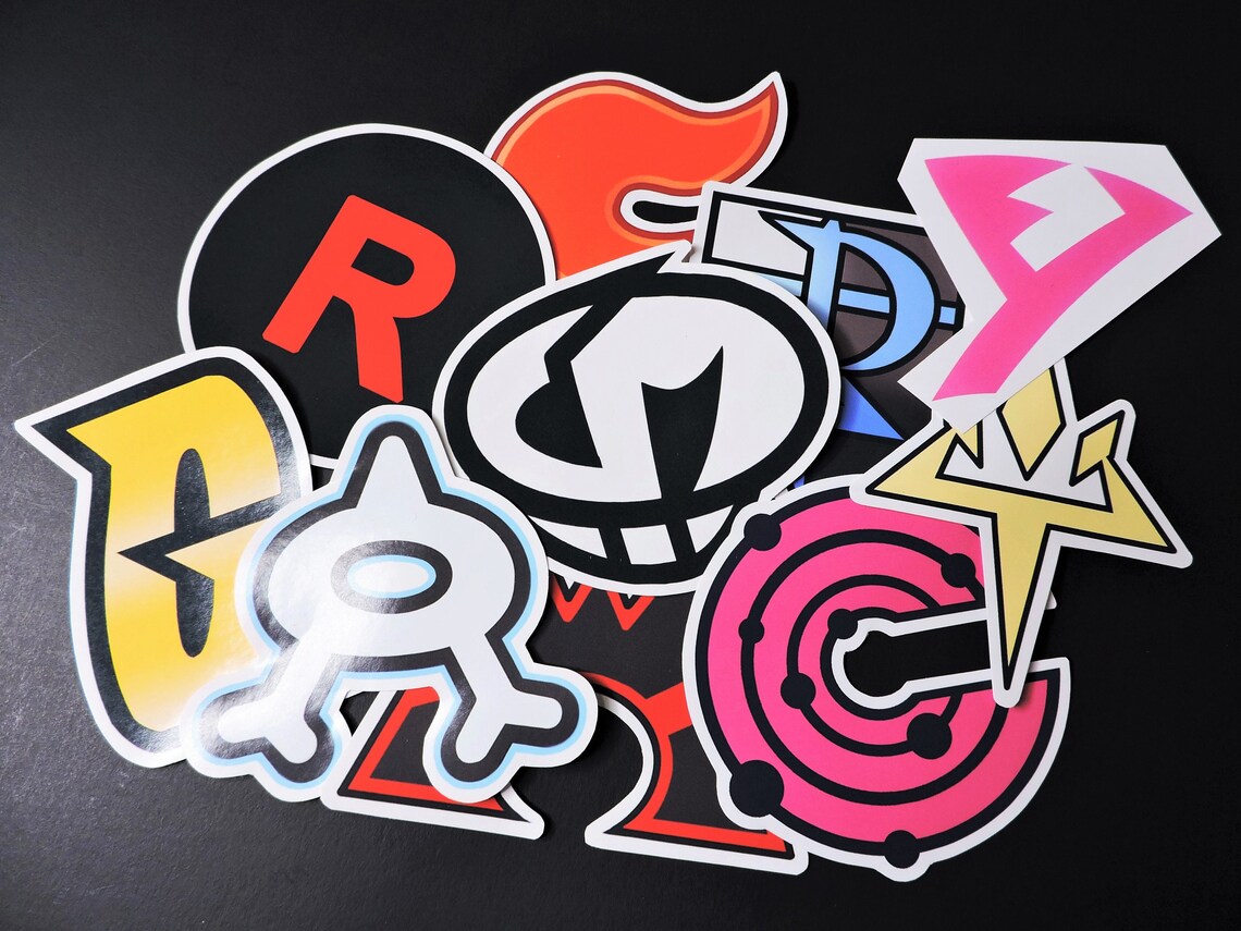 Evil Teams Sticker Pack - Etsy
