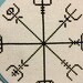 Viking Compass Vegvisir Cross Stitch Pattern - Etsy