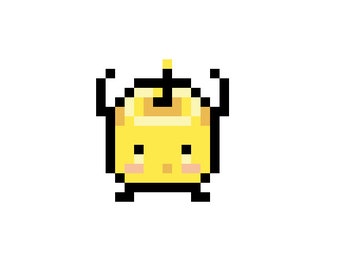 Stardew Valley Blue Junimo Sprite Cross Stitch Pattern 2 | Etsy