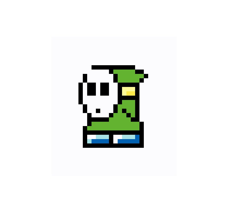 Shy Guy Cross Stitch Pattern 3 Colors - Etsy