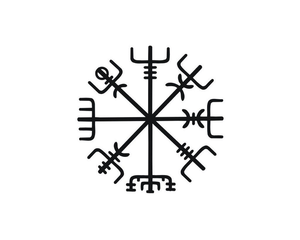 Viking Compass Vegvisir Cross Stitch Pattern - Etsy UK