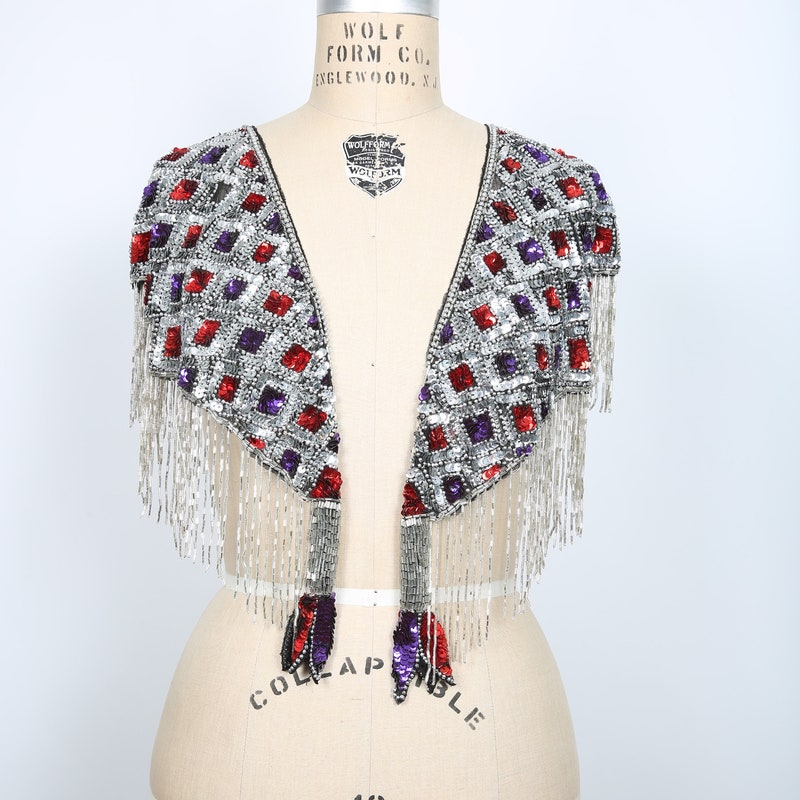 Beaded Shawl - Etsy
