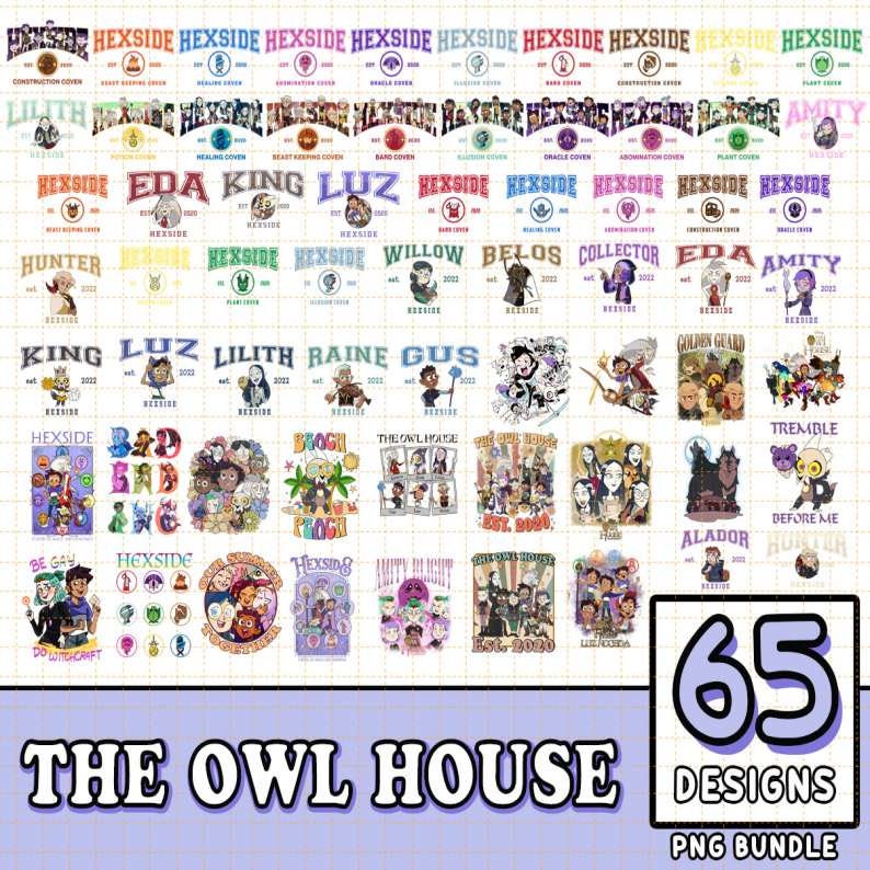 The Owl House Design Bundle PNG Hexside School of Magic and Demonics ...
