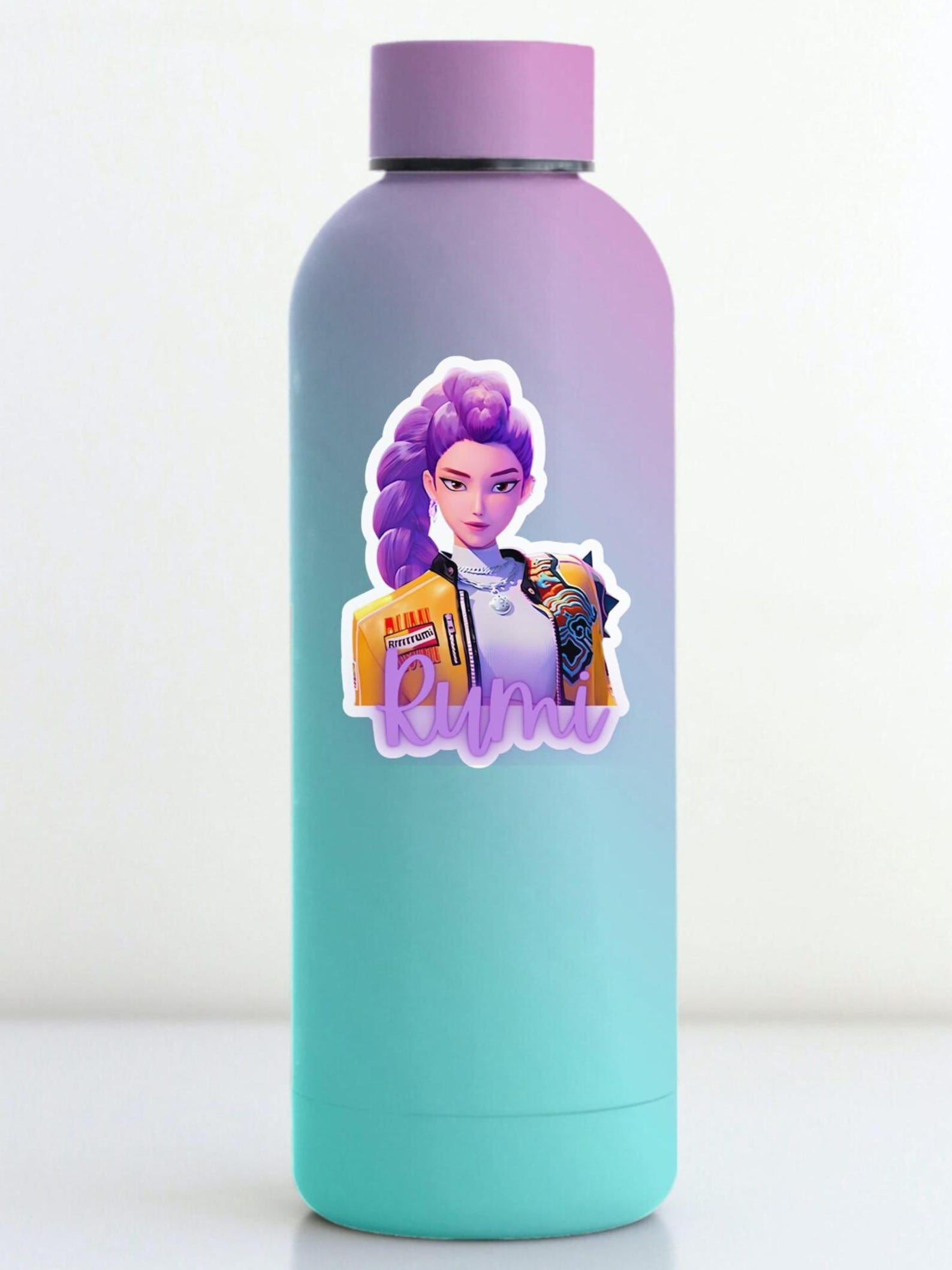 Kpop Demon Hunters Sticker, Rumi Character Sticker, Vinyl Waterproof ...