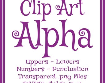 Purple letters | Etsy