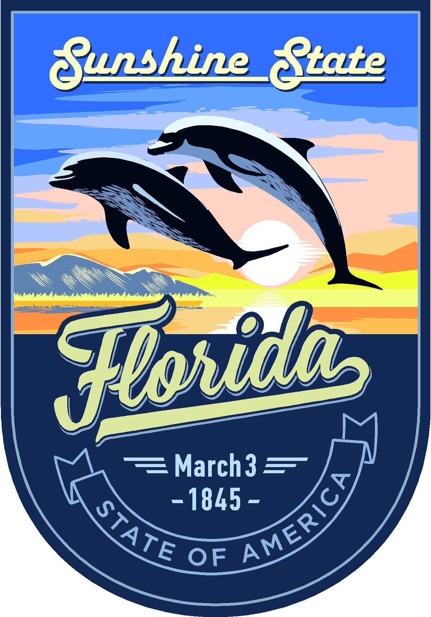 State Animal Florida Day Sticker - Etsy