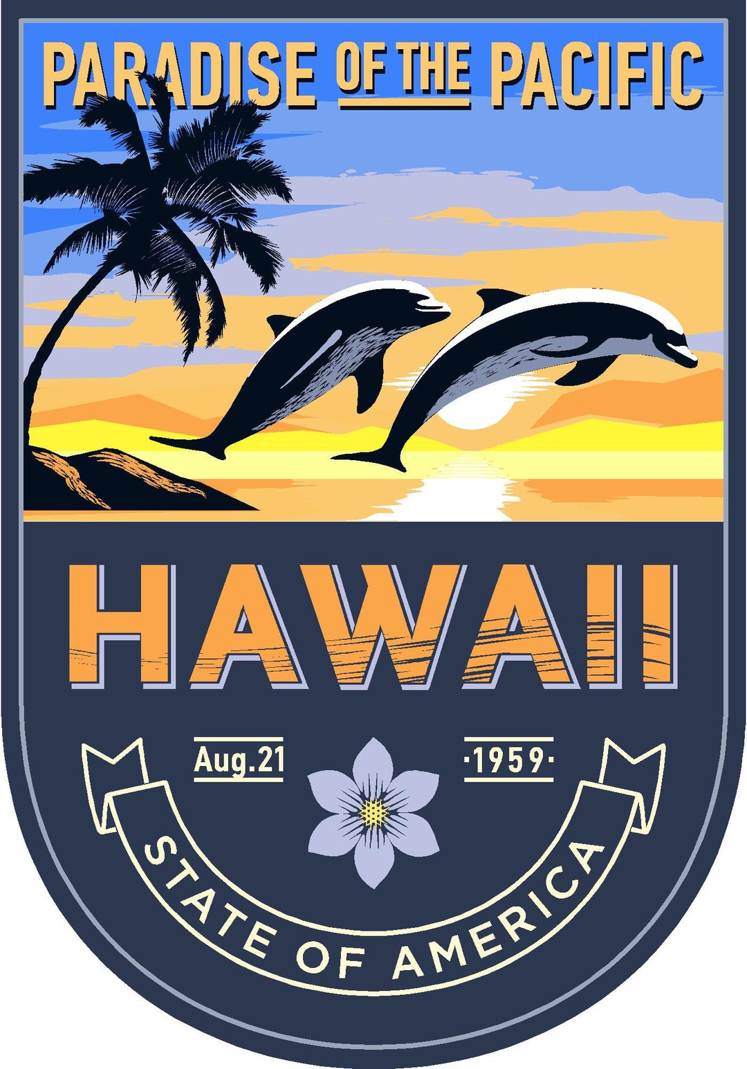 State Animal Hawaii Day Sticker - Etsy