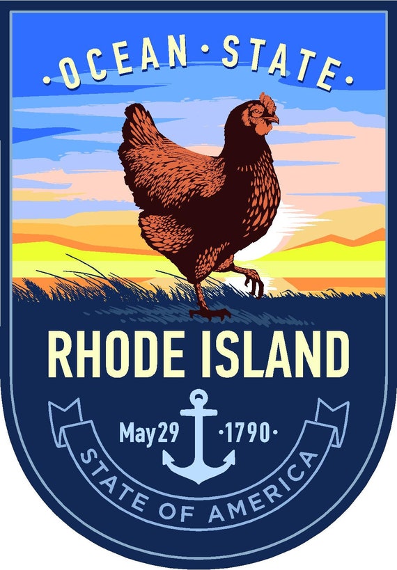 State Animal Rhode Island Day Sticker - Etsy