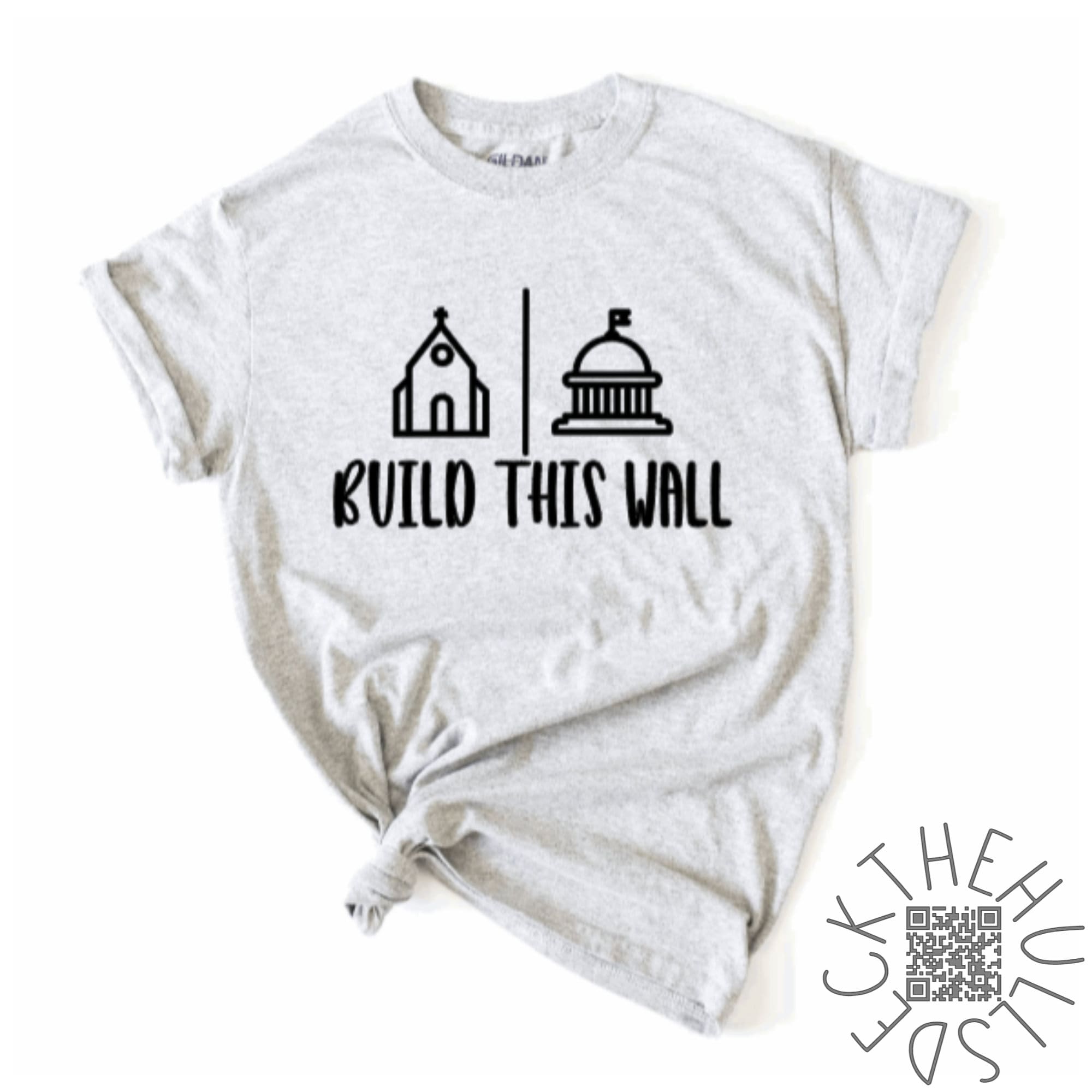 Build This Wall - Church & State Roe V Wade - Unisex T-shirt - Etsy