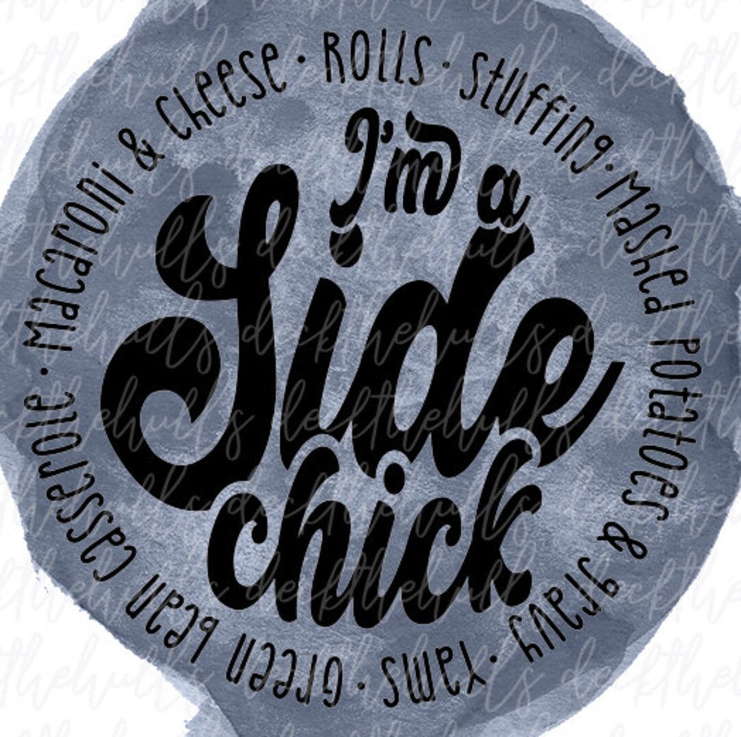 Side Chick PNG/SVG Digital Download - Etsy