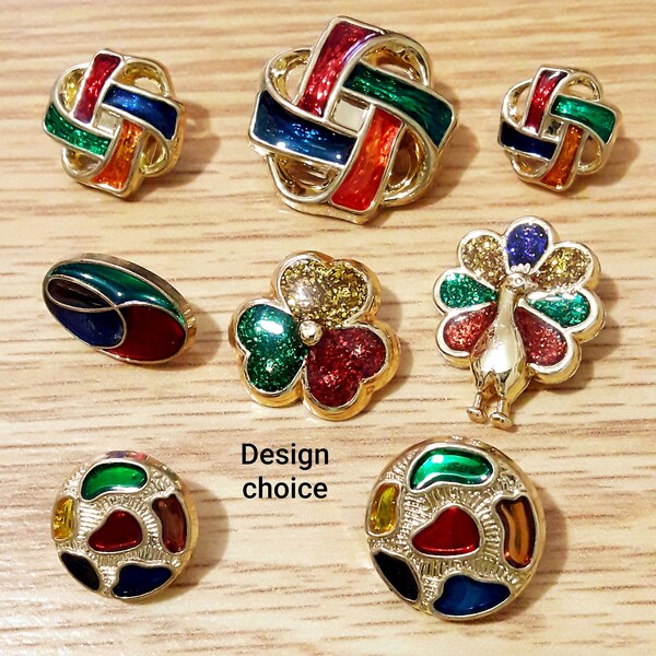 Flower Shape Buttons - Etsy