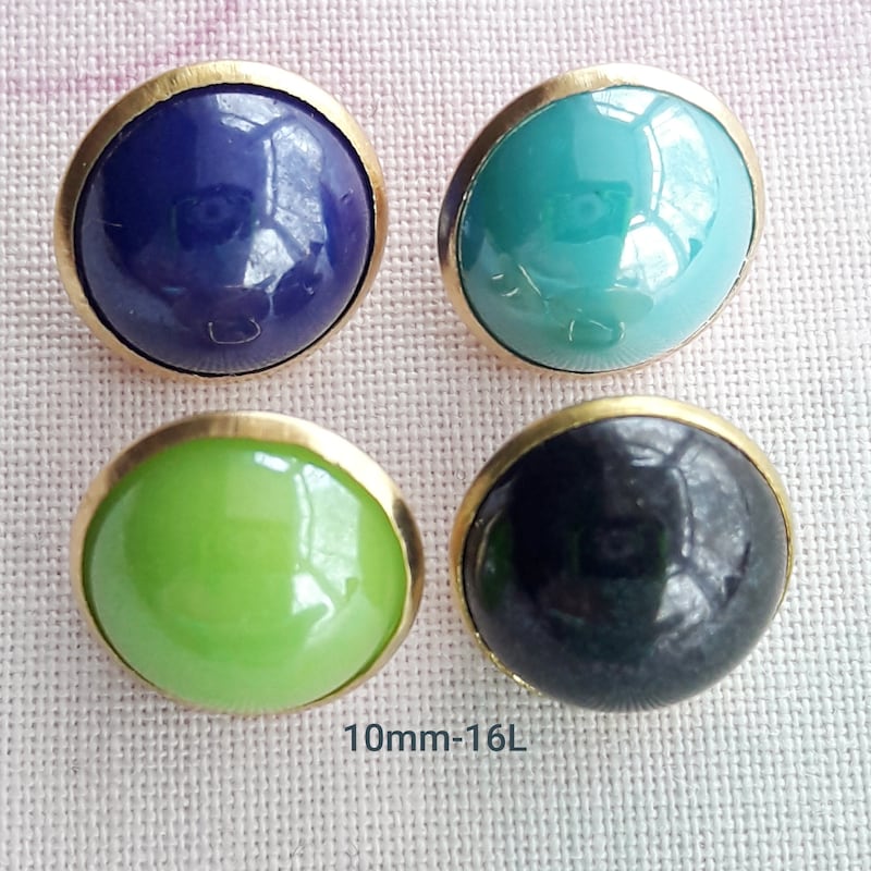 Half Dome Buttons - Etsy