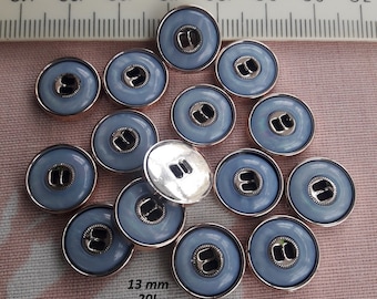 Light Blue Buttons | Etsy UK