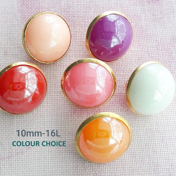 Half Dome Buttons - Etsy